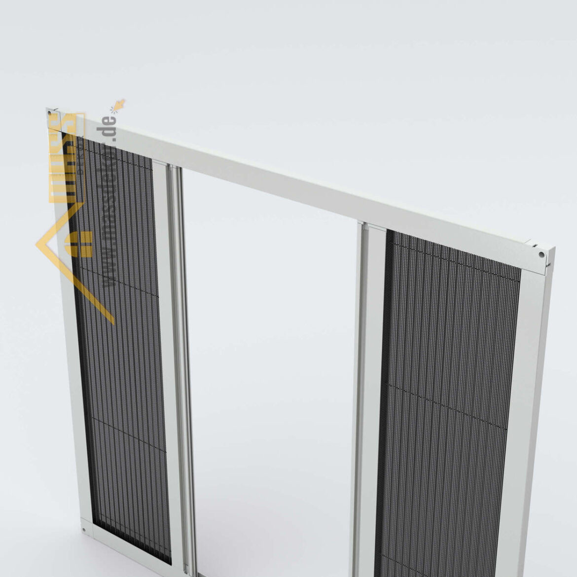 3.product-Twin-leaf fly screen door and window frame - Mass Dekor